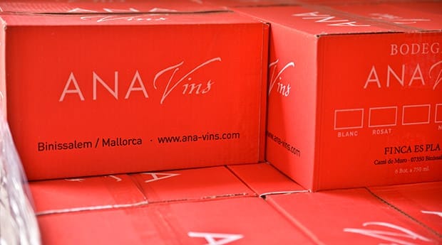 Ana vins wine cellar