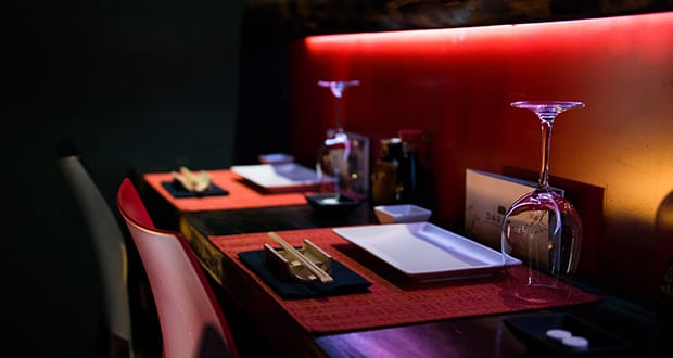 Japanese cuisine at Palma's Daruma restaurant
