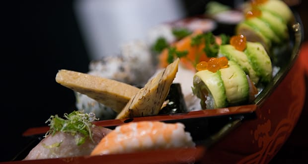 Japanese cuisine at Palma's Daruma restaurant