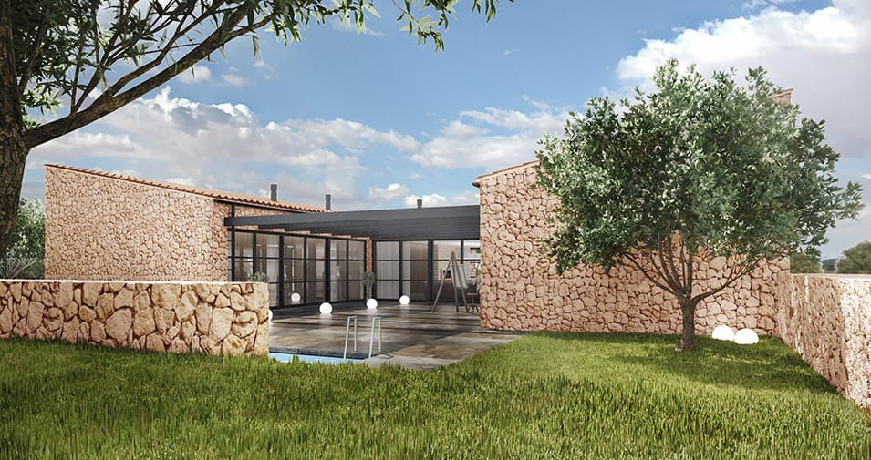 Modern finca with pool in Algaida