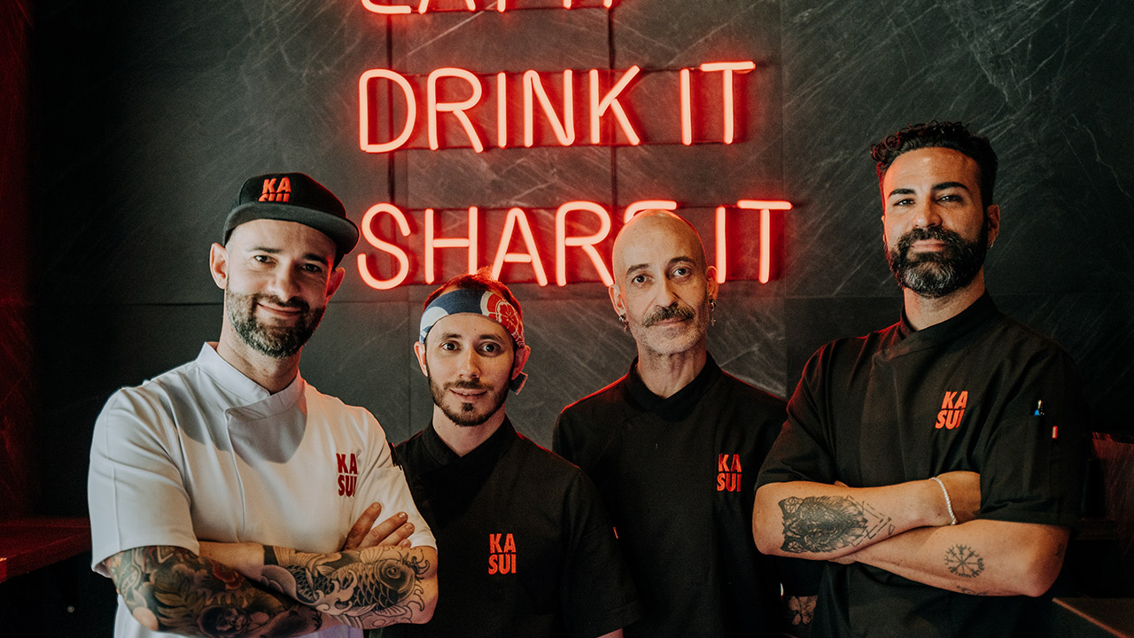 The team at Kasui Japanese Grill