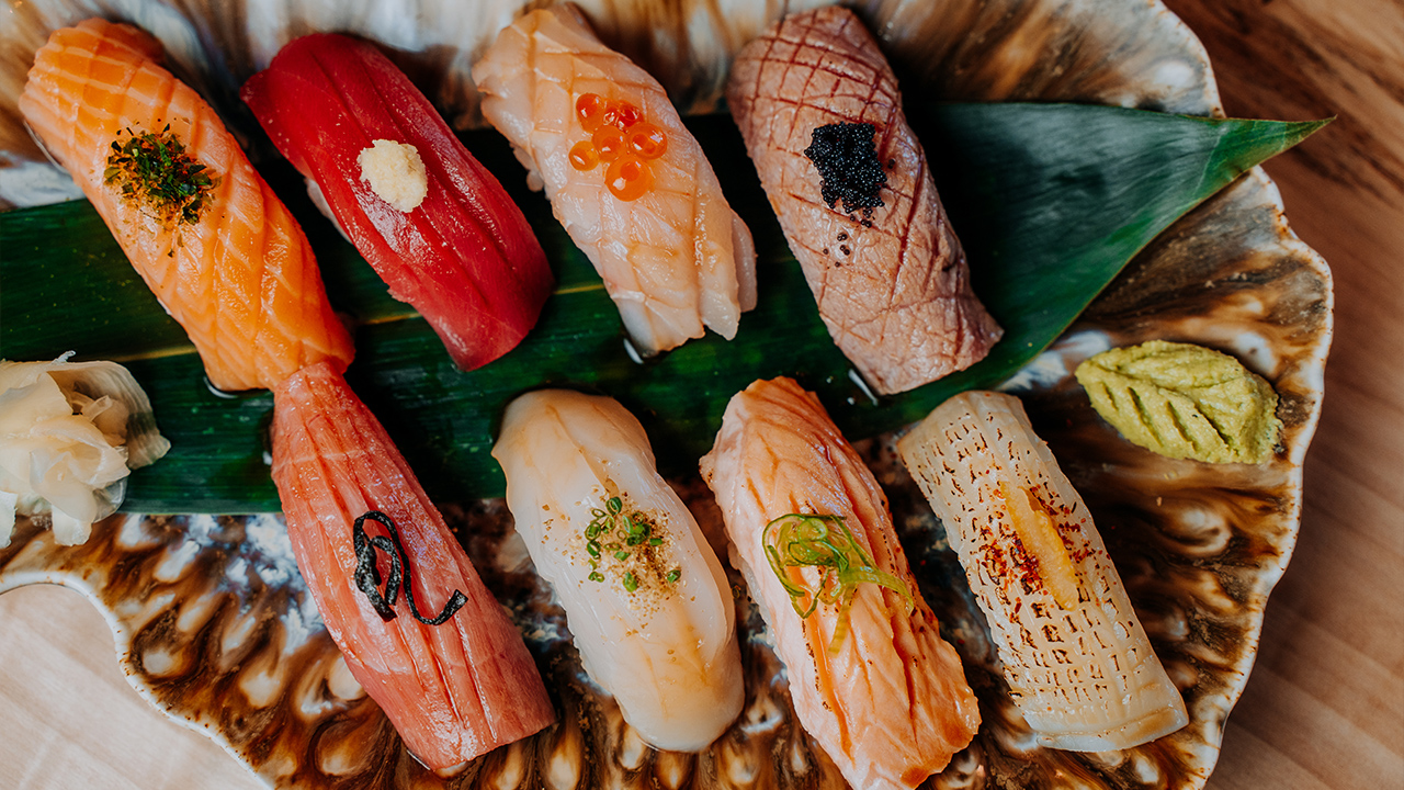 Indulge in elegant sushi and elevated Japanese dining at Marui Sushi Bar