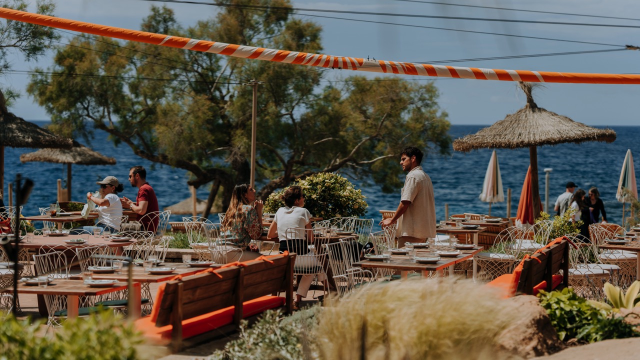 Sea views and fusion food
